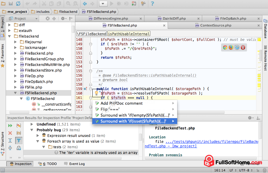 JetBrains PhpStorm v2016.3 Build 163.7743 Full + Patch Free Download